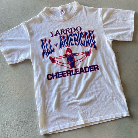 Tops | Vintage Cheerleading Tshirt | Poshmark
